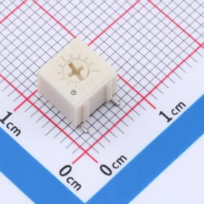 China Industrial sealed miniature SMD trimpot potentiometer BOURNS 3361P-1-103GLF with cermet construction for sale