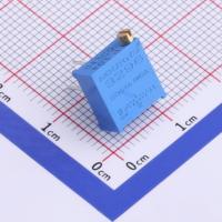 China Industrial grade cermet trimpot potentiometer BOURNS 3296P-1-104LF with chevron seal and RoHS compliant version for sale