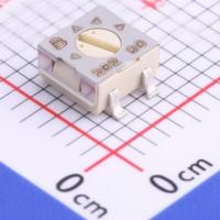 China Single Turn Sealed Surface Mount Trimming Potentiometer 4 mm Square Cermet Type BOURNS 3314G-1-202E Industrial Grade for sale