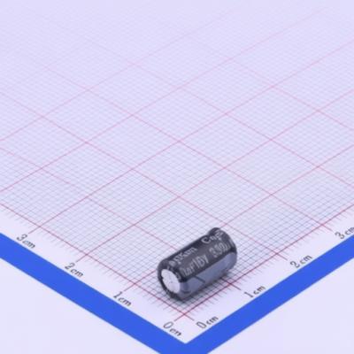 China 16 Microfarad 110 Volt Radial Electrolytic Capacitor CapXon KF331M016E110A for Circuit Design for sale
