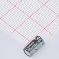 China KM Series CapXon KM101M035E110A Capacitor with Safety Vent Construction and RoHS Compliance Features for sale