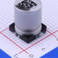 China Chip capacitor CapXon DV221M035F105ETR designed for automatic mounting machines and high density PC board for sale