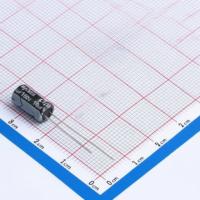 China CapXon KM100M100E110A through hole aluminum electrolytic capacitor designed for performance at 105C for sale