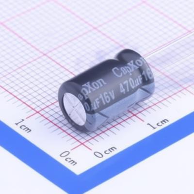 China capacitor CapXon KM471M016F115A designed for in communication and switching power supply equipment for sale