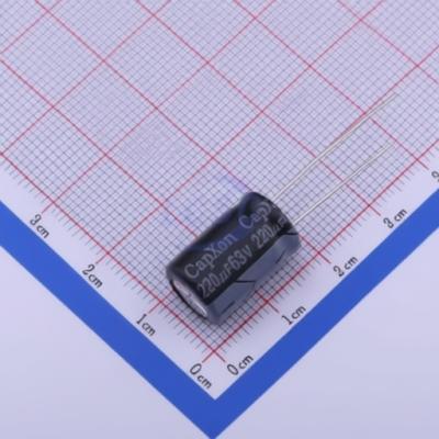 China 63uF 160V Radial Electrolytic Capacitor CapXon KF221M063G160A for Industrial and Consumer Electronics for sale
