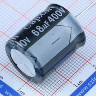 China Radial Electrolytic Capacitor CapXon KM680M400K210A 400 Volt 680 Microfarad for Electrical Equipment for sale