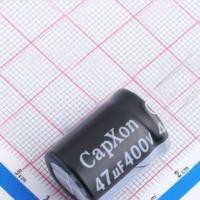 China Radial Electrolytic Capacitor CapXon KM470M400J210A 470 Microfarad 400 Volt Capacitor for Industrial for sale