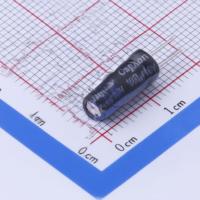 China Electrolytic Capacitor CapXon KM101M016C110ECA 100uF 16V Radial Leaded Capacitor for Electronic Circuits for sale