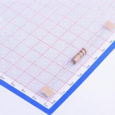 China Carbon Film Fixed Resistor CCO Chian Chia Elec CF3WS-100Ω±5% T RoHS Compliant Ceramic Core Component for sale