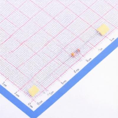 China CCO Chian Chia Elec RI40-1/4W-10MΩ ±1% T Metal Glaze Resistor Designed for High Voltage Applications for sale
