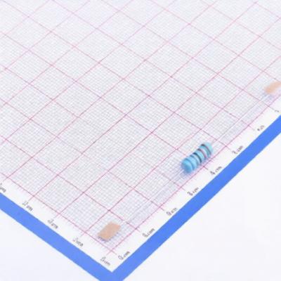 China CCO Chian Chia Elec MF2WS 68KΩ ±1% T Metal Film Fixed Resistor Featuring Tinned Iron Cap Terminals for sale