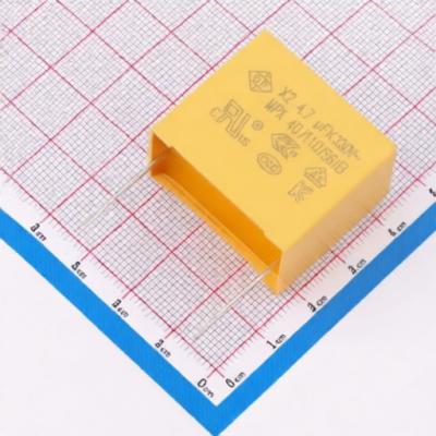 China safety capacitor CHAMPION SMQP475K330XF13B28150 with wide capacitance and metallized polypropylene film dielectric for sale