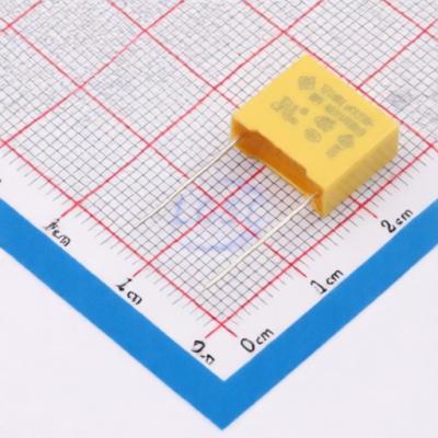 China polypropylene film capacitor CHAMPION SMQP102K275C2-1B10150 with safety certifications and metalized zinc aluminum coating for sale