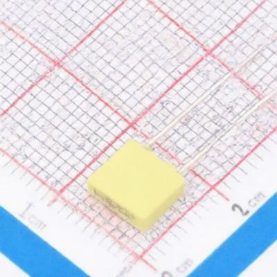 China metallized polyester film capacitor CHAMPION SMEC104J100M1 with plastic case and UL94 V0 certification for sale