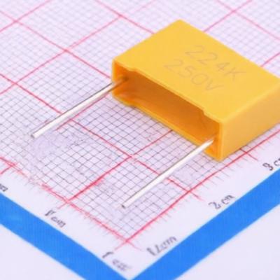 China Metallized Polypropylene Film Capacitor CHAMPION MPP224K0250D181206B1515 Designed to Provide Interference Suppression for sale