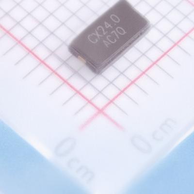 China SMD quartz crystal resonator CHANGXING ELECTRONICS 9ASC240G0012L 24 MHz frequency glass sealed type for sale