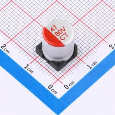 China Low ESR solid state capacitor ChengTao CT1K470M1010 with 2000 hour life and RoHS REACH certification for sale