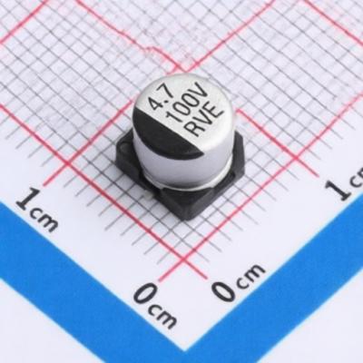 China Aluminum Electrolytic Capacitor ChengTao RVE2A4R7M0605 Complies Environmental Protection Standards for sale