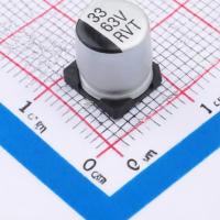 China Aluminum electrolytic capacitor ChengTao RVT1J330M0810 offering electrical characteristics over time for sale
