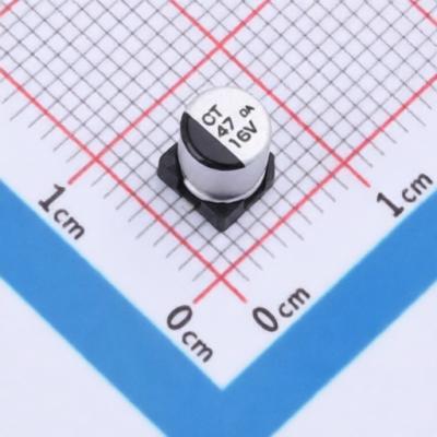 China Surface Mount Aluminum Electrolytic Capacitors ChengTao DA1C470M0505 Designed for Automatic Mounting for sale