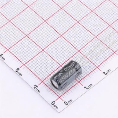 China 47 Microfarad 50 Volt Aluminum Electrolytic Capacitor Chengx KM476M050E11RR0VH2FP0 Technical Specs for sale