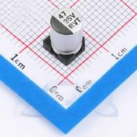 China Surface Mount Aluminum Electrolytic Capacitor ChengTao RVT1V470M0607ZY with Wide Temperature Range for sale