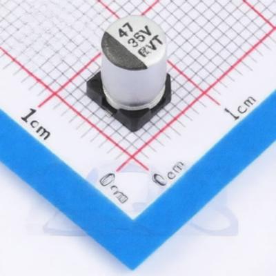 China Surface Mount Aluminum Electrolytic Capacitor ChengTao RVT1V470M0607ZY with Wide Temperature Range for sale