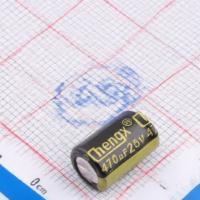 China Electronic Capacitors Aluminum Electrolytic Capacitors Chengx GR477M025F12RR0VH4FP0 with Low Leakage for sale