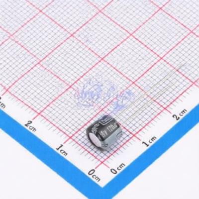 China Aluminum Electrolytic Capacitor Chengx KF107M016E05RR0VH2FP0 with Ripple Current Rating at 120 Hertz for sale