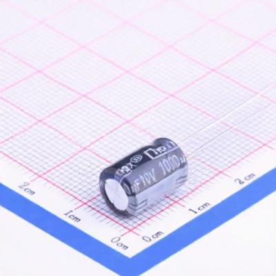 China Long life Aluminum Electrolytic Capacitors Chengx KM108M010F12RR0VH2FP0 with high temperature rating for sale