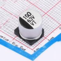 China Aluminum Electrolytic Capacitor 10V 100uF ChengTao VT1J101M1010ZY Stable Performance Suitable for Electronic Circuits for sale