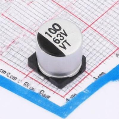 China Aluminum Electrolytic Capacitor 10V 100uF ChengTao VT1J101M1010ZY Stable Performance Suitable for Electronic Circuits for sale