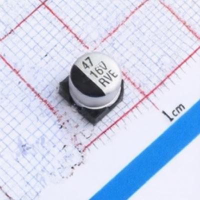 China electronic capacitor ChengTao RVE1C470M0605ZY with 30 percent capacitance change tolerance under load for sale