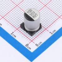 China aluminum electrolytic capacitor ChengTao RVT1V101M0810ZY with long load life and wide operating temperature range for sale