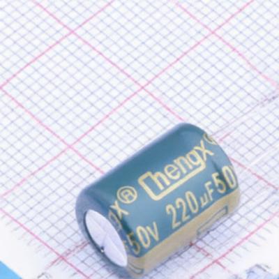 China Aluminum Electrolytic Capacitor Chengx GR227V050G13RR0VL4FP0 with Extended Lifespan and Low Impedance for sale