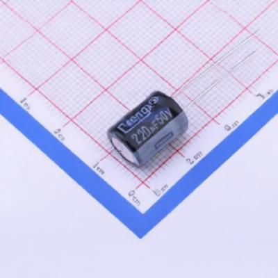 China Aluminum Electrolytic Capacitors with rated voltage range 6.3V to 500V Chengx KM227M050G13RR0VH2FP0 for sale