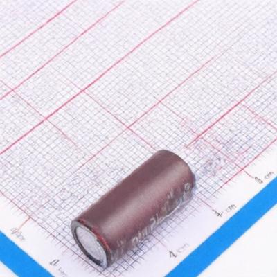 China Aluminum Electrolytic Capacitors Chengx KM108M016G16RR0VH2FP0 with Wide Voltage Range and Long Life for sale