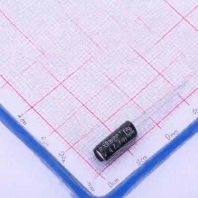 China Aluminum Electrolytic Capacitors Chengx KM475M050D11RR0VH2FP0 with Low Leakage Current and ESR Values for sale