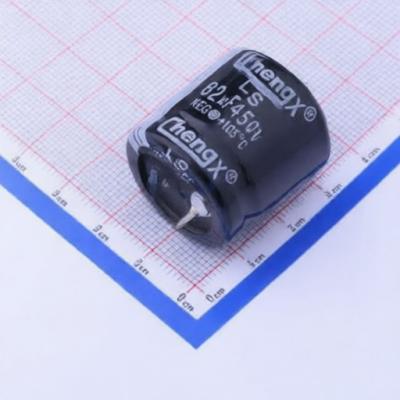China Electronic Components LS Series Aluminum Electrolytic Capacitors Chengx LS826M450O25RR0VH2SP0 Model for sale