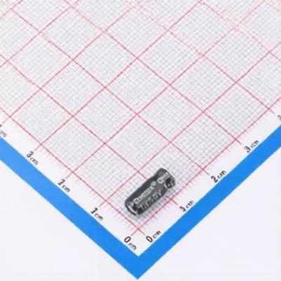 China aluminum electrolytic capacitor Chengx KM105M050D11RR0VH2FP0 with wide capacitance and voltage ratings in KM series for sale
