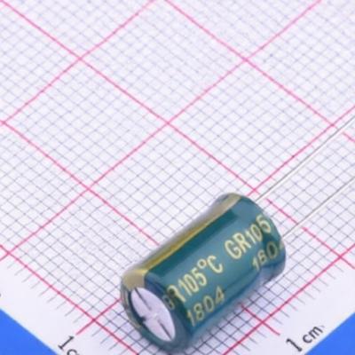 China Aluminum Electrolytic Capacitors Chengx GR108M010F12RR0VL4FP0 with Compliance to IEC 60384 Standards for sale