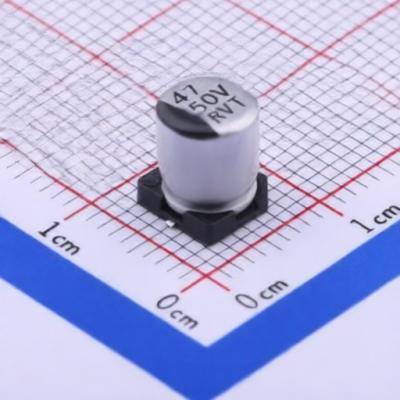 China Long Life Aluminum Electrolytic Capacitor Chengx RVT1H470M0607 Compliant with RoHS and JIS Standards for sale