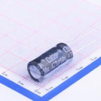 China Aluminum Electrolytic Capacitors Chengx KM477M050G20RR0VH2FP0 with Wide Temperature Range and Long Life for sale