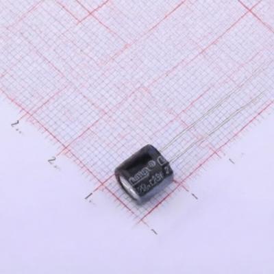 China Compact aluminum electrolytic capacitor Chengx KS227M025F07RR0VH2FP0 with 1000 hour endurance rating for sale