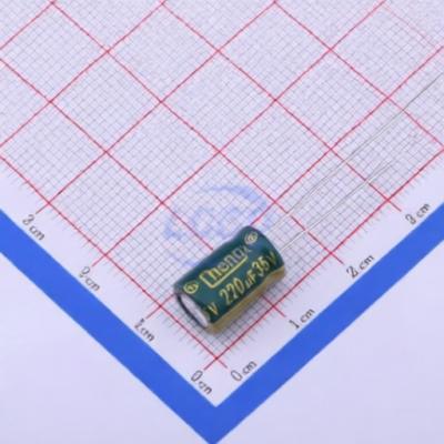 China Long life aluminum electrolytic capacitors Chengx GR227M035F12RR0VL4FP0 with high ripple current capacity for sale