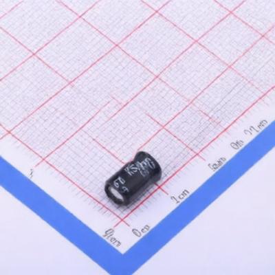 China KS Series Aluminum Electrolytic Capacitors by Chengx KS476M025D07RR0VH2FP0 with 1000 Hours Load Life for sale
