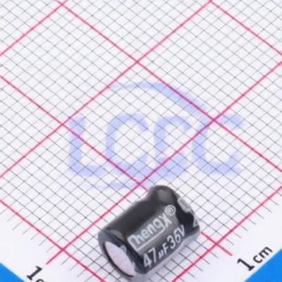 China Performance Aluminum Electrolytic Capacitors Chengx KS476M035E07RR0VH2FP0 for Electronic Equipment for sale