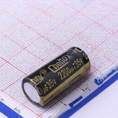 China Performance Aluminum Electrolytic Capacitor Chengx GR228M035J25RR0VH4FP0 with Low Impedance Features for sale