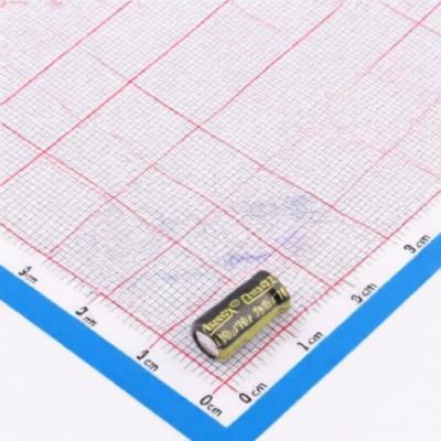 China Capacitor 100 Volt 8 Millimeter Diameter Aluminum Electrolytic Chengx GR337M016E12RR0VH4FP0 GR Series for sale