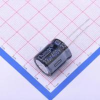 China Aluminum Electrolytic Capacitor Chengx KM336M400K18RR0VH2FG0 with Wide Voltage and Capacitance Range for sale